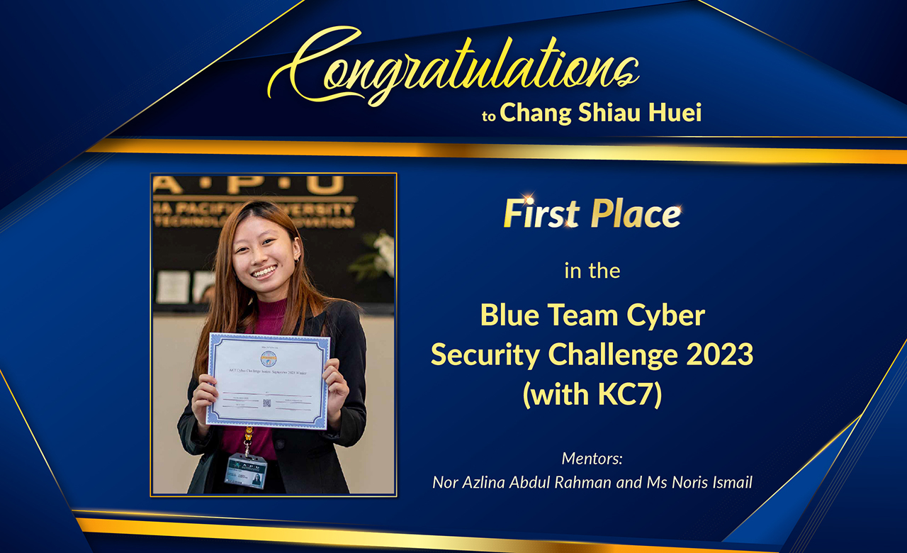 APU Student Demonstrates Cyber Security Prowess in Blue Team Challenge ...