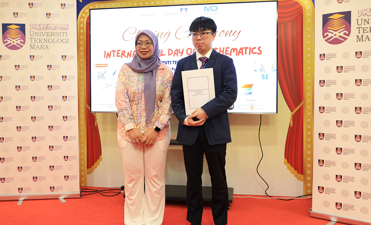 APU Student Wins Second Place at Mathematical Olympiad IDM UiTM 2025 | APU