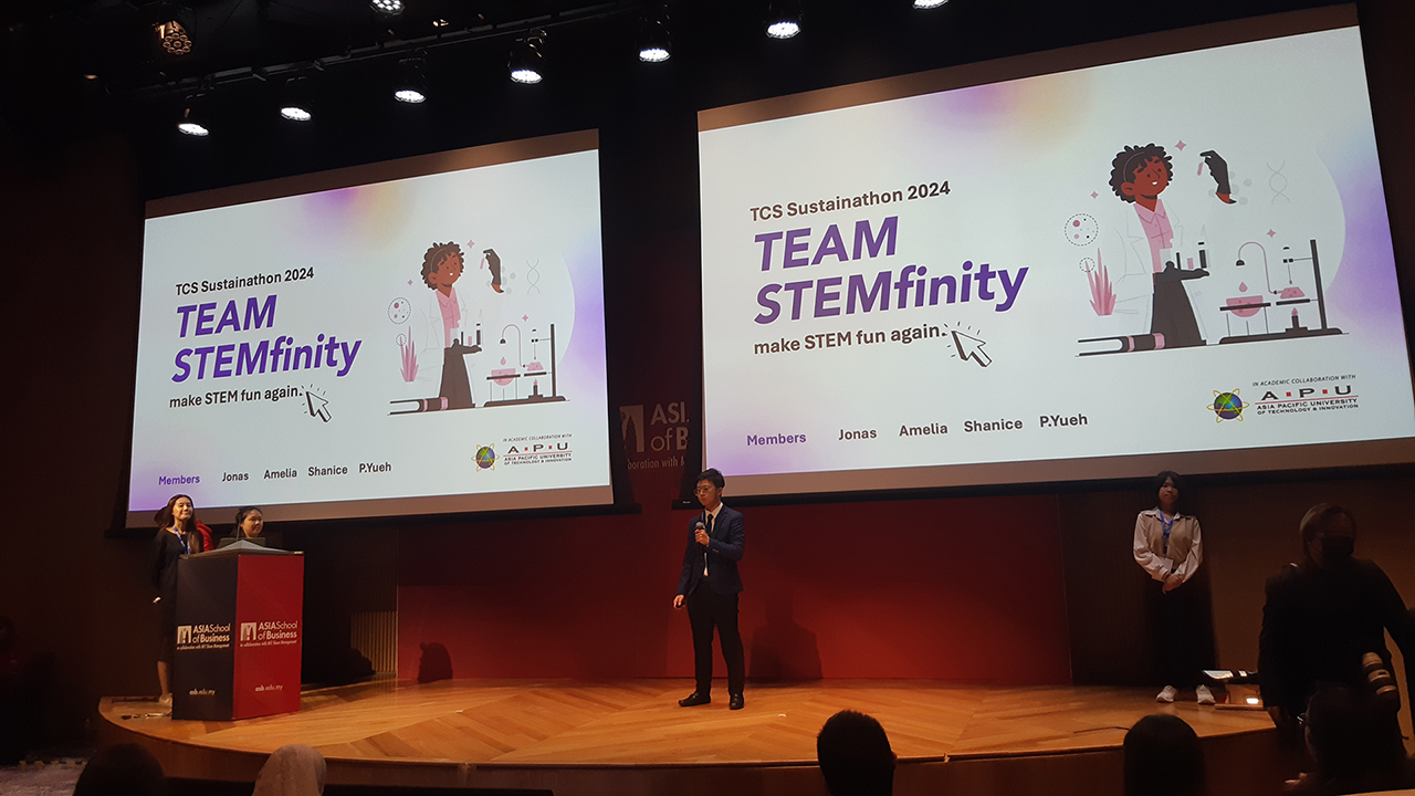 APU Team “STEMfinity” Excels in TCS Sustainathon Malaysia 2024 | APU