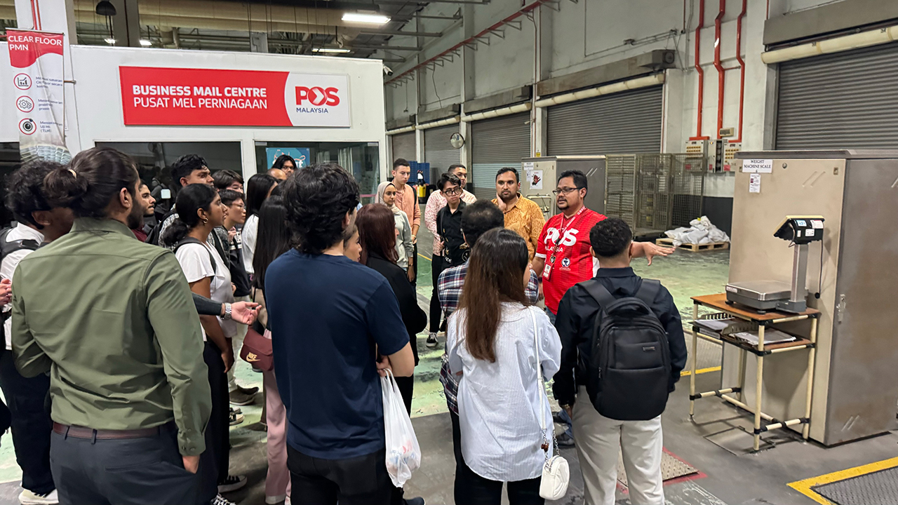 APU Students dive into Innovation and Sustainability at Pos Malaysia Berhad | APU