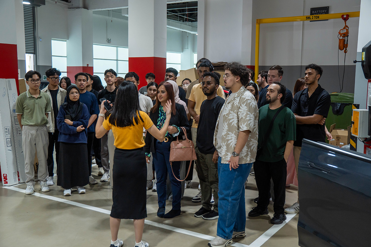 APU Students experience the future of Innovation at Tesla Malaysia | APU