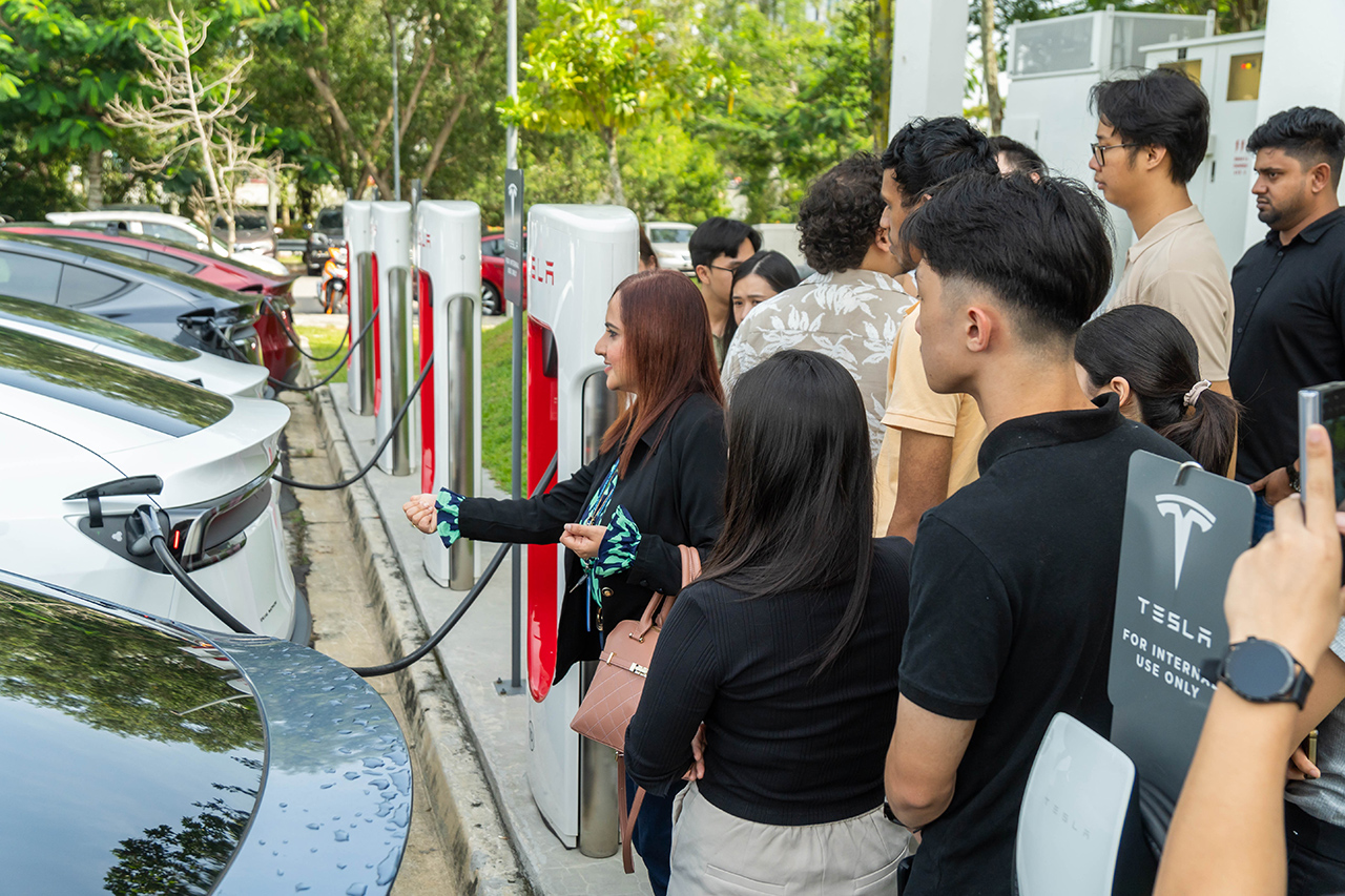 APU Students experience the future of Innovation at Tesla Malaysia | APU