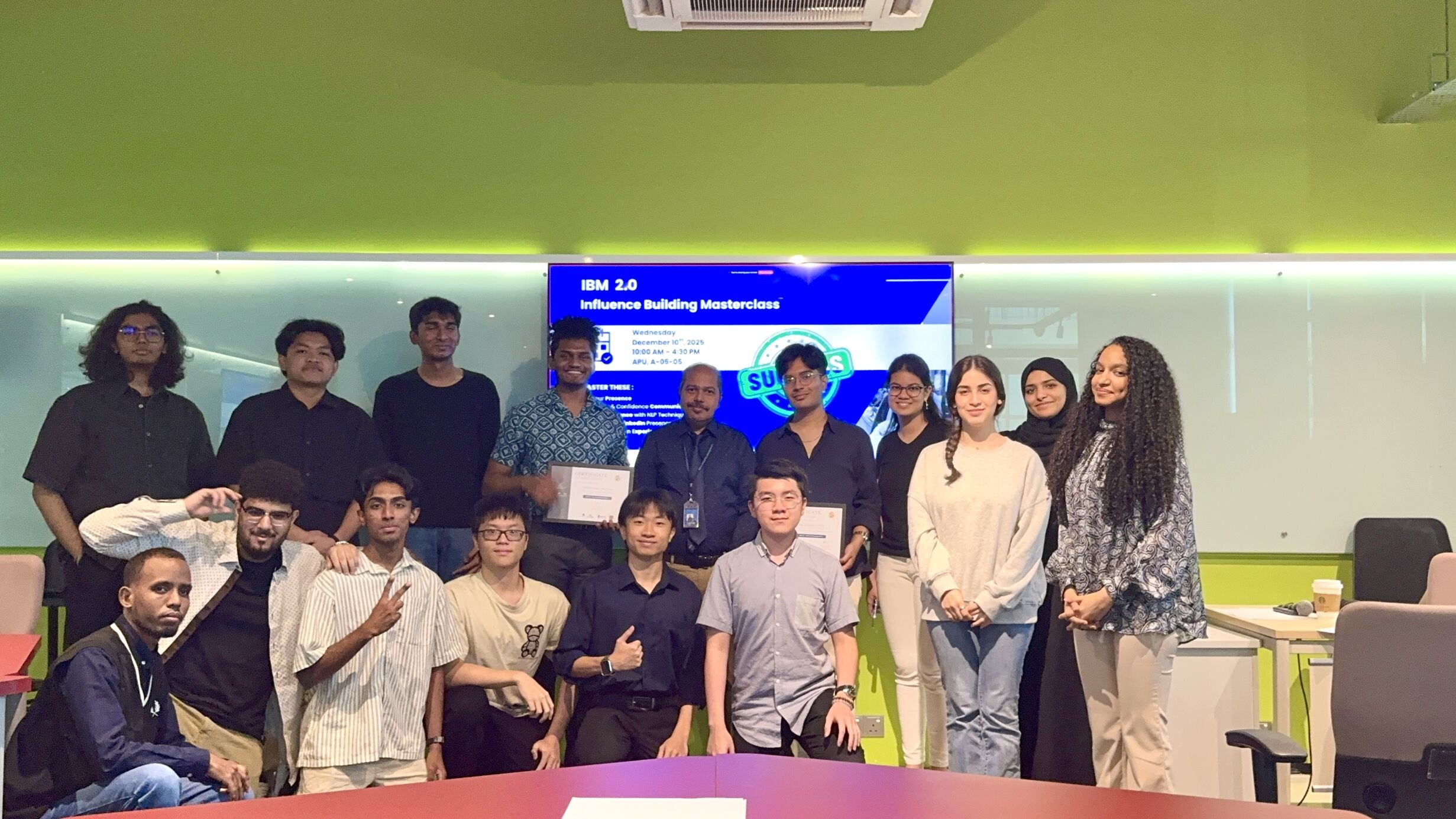 Student Entrepreneur Leads Influence-Building Masterclass at APU | APU